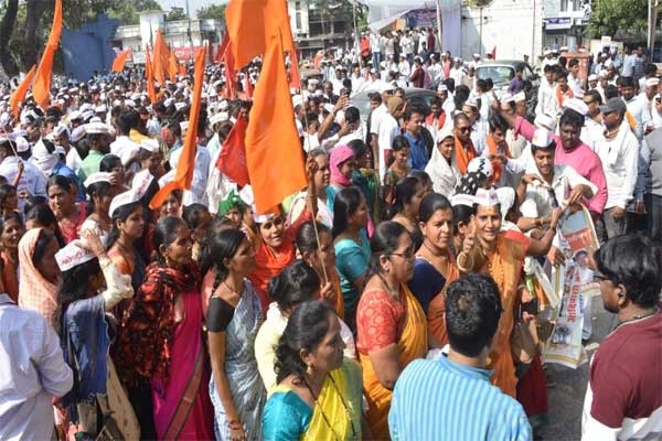 कोळी महादेव जमातीचा भव्य मोर्चा Koli Mahadev tribe - Tarun Bharat Nagpur