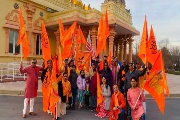 भारतात प्राणप्रतिष्ठा आणि अमेरिकेत Jai Shri Ram - Tarun Bharat Nagpur