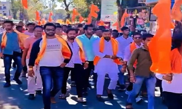 VHP March - Tarun Bharat Nagpur