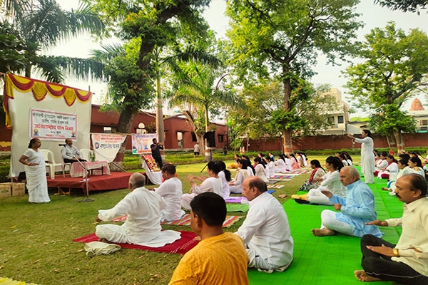 Yoga Day 2023 मोठया संख्येने नागरिक व योगसाधक - Tarun Bharat Nagpur