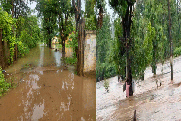 अखेर बरसला...गोंदियात Heavy rains in Gondia - Tarun Bharat Nagpur