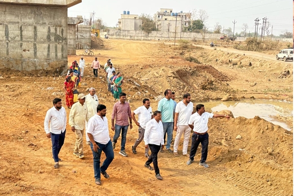 MLA Masram सती नदीच्या रखडलेल्या पूला आ. मसराम - Tarun Bharat Nagpur