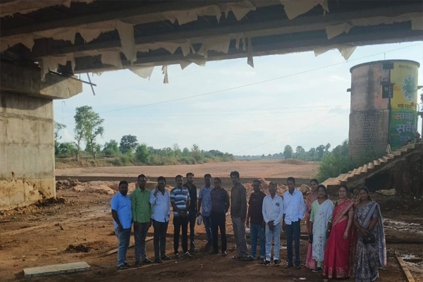 सतीनदीच्या नवनिर्मीत पुल व रbridges and roads - Tarun Bharat Nagpur